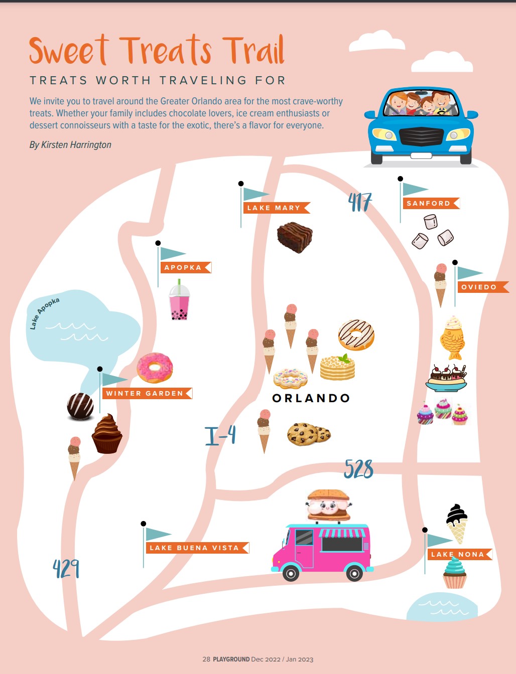 Sweet Treats Trail: Treats Worth Traveling For – Kirsten Harrington
